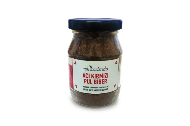 Acı Kırmızı Pul Biber-Organik Yetmez Diyenlere Artizan Lezze Eski Tadında